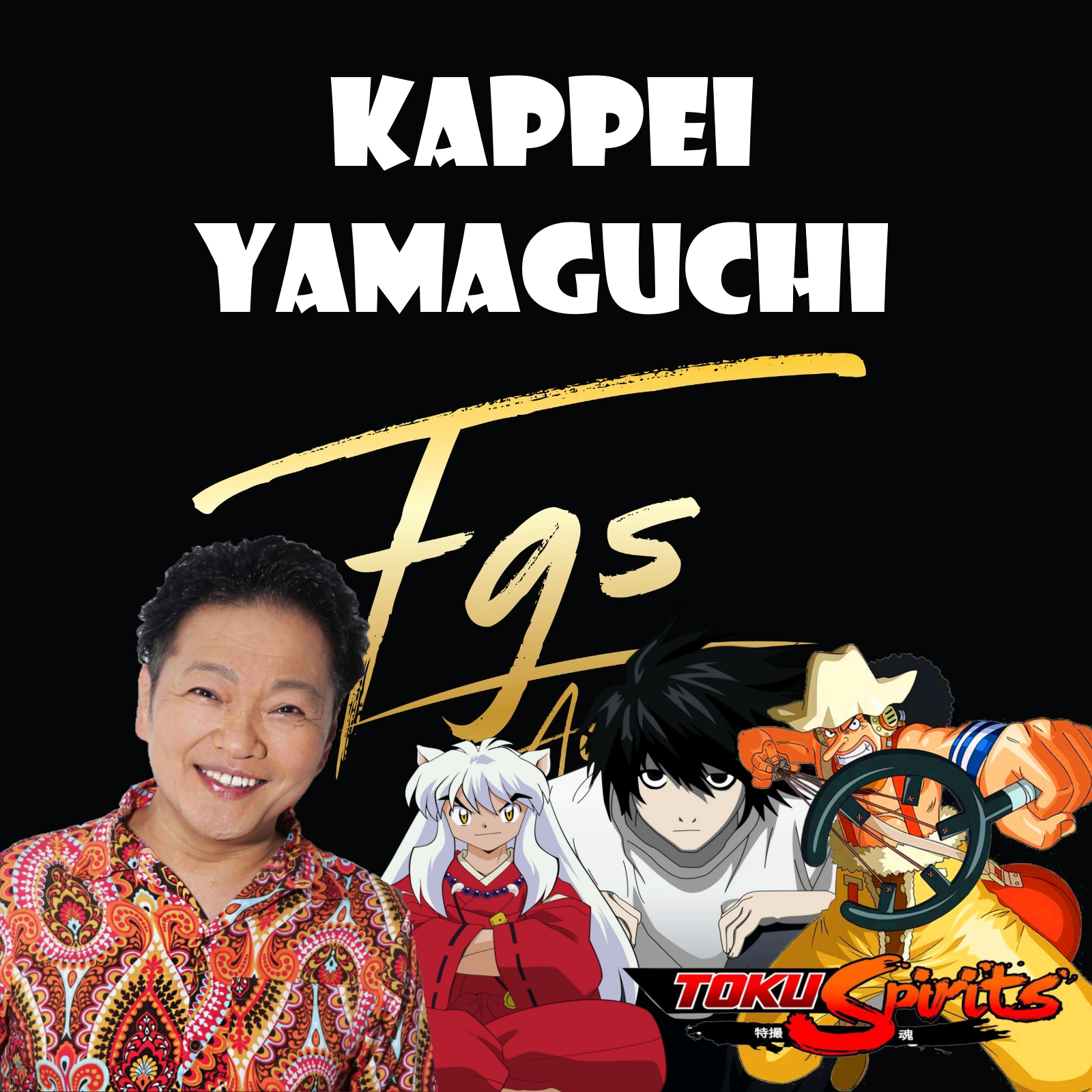 Kappei Yamaguchi Private Signing Autograph (First Session-Light Green) – FGS Autographs